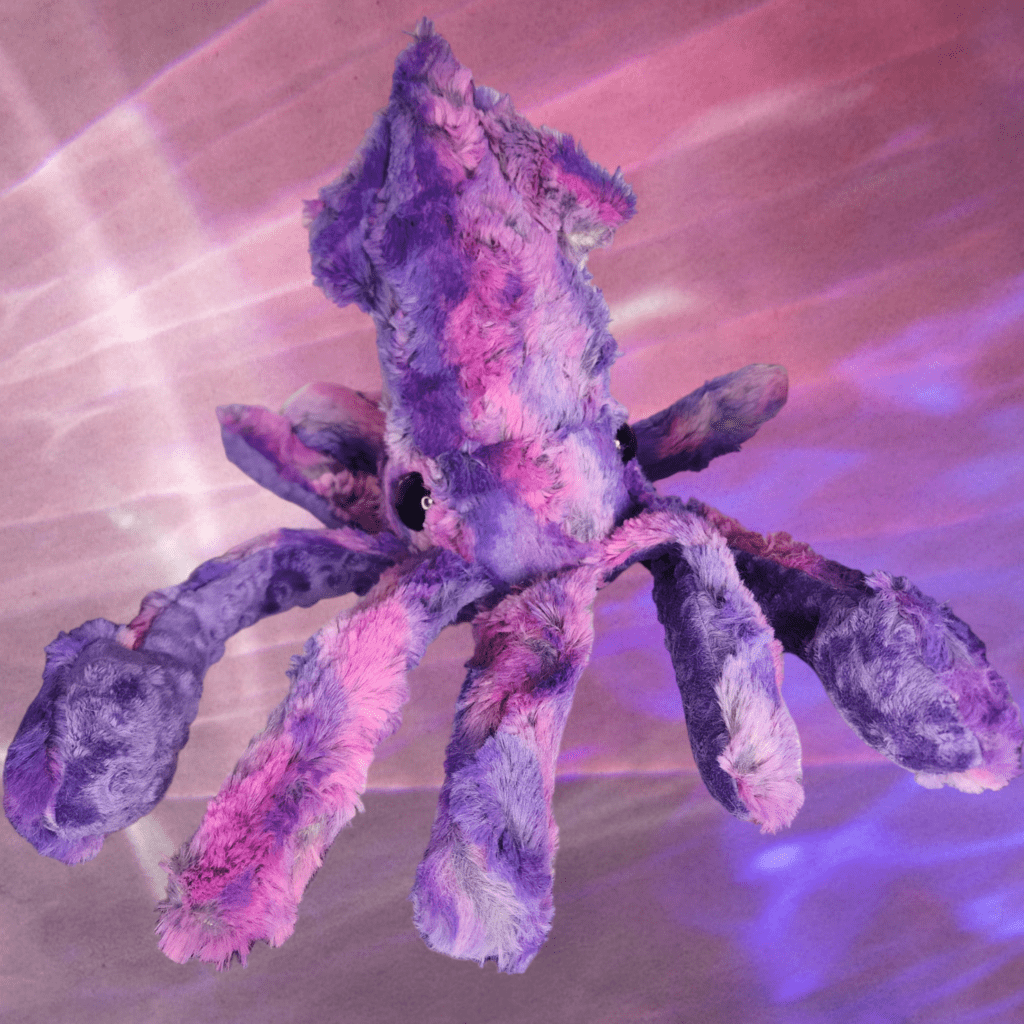 *SOLD OUT* 22 inch Squid plush - Deep Purple - Venom Doll Plushies