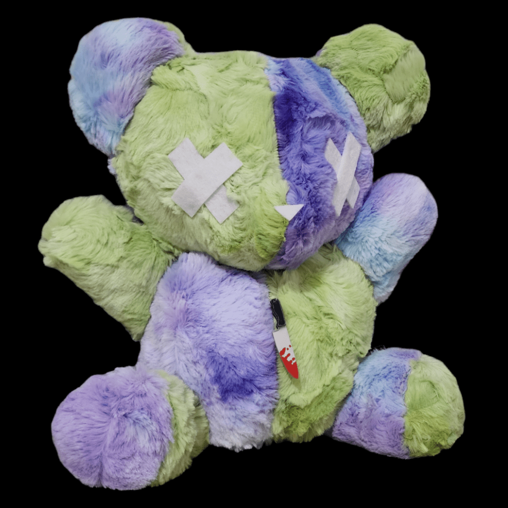 DEADY BEAR Plush - Pastel Green/Blue/Purple - Venom Doll Plushies