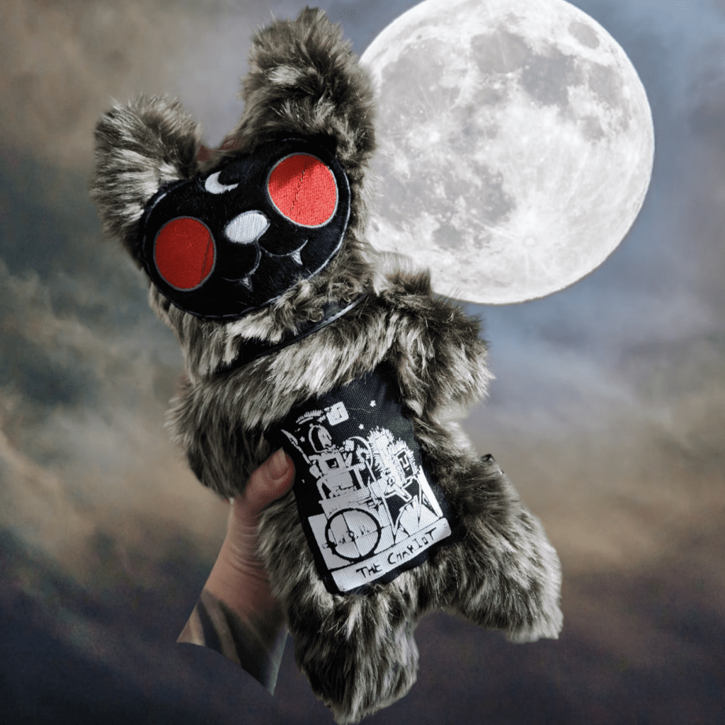 Tarot Card Werewolf Pup Plushie - The Chariot - Venom Doll Plushies