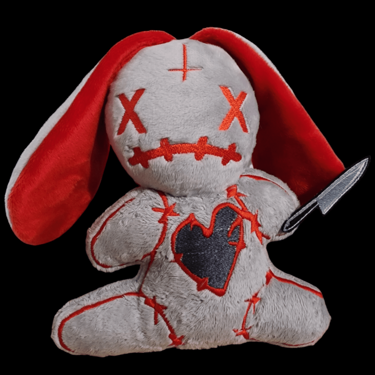 Anti-Valentines Collection - Stabby Sad Bun - Venom Doll Plushies
