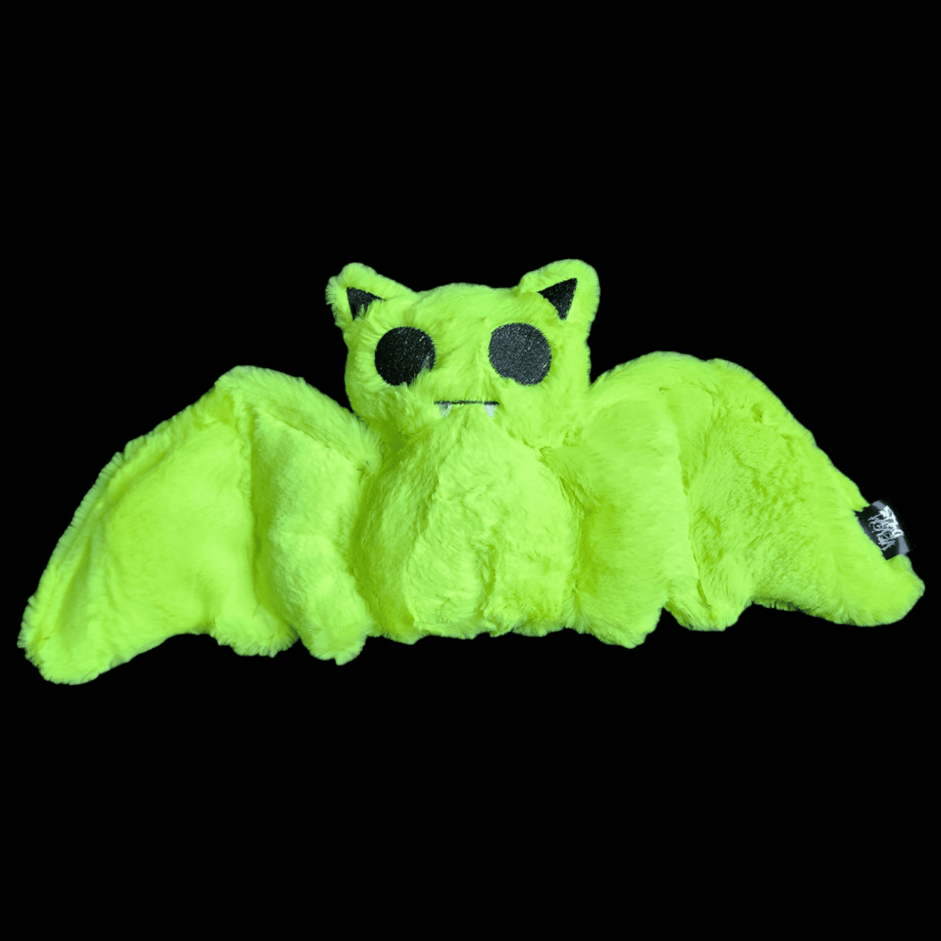 Weighted Vampire Bat Plush - Neon Yellow - Venom Doll Plushies