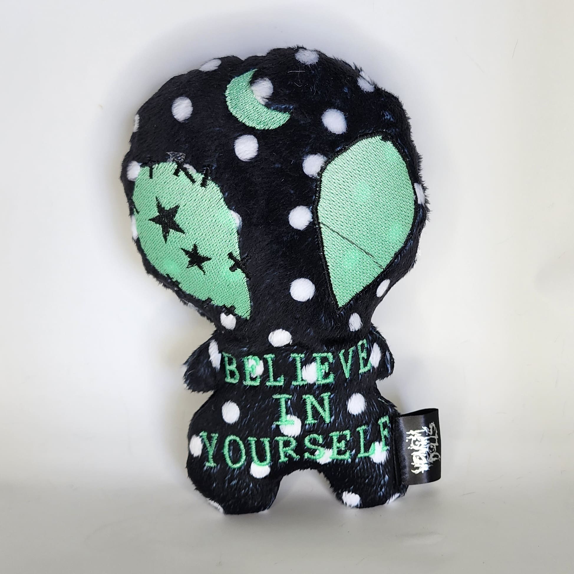 Motivational Alien - Polka dots - Venom Doll Plushies