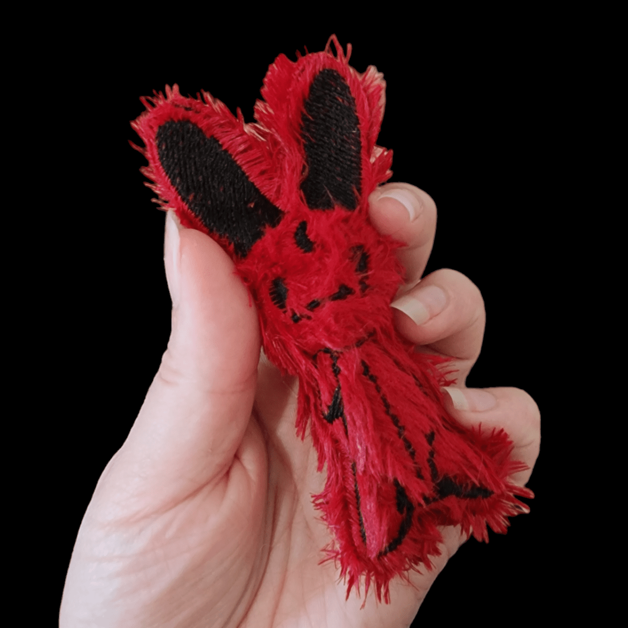 Fuzzy Mini Sad Bun Plush - Venom Doll Plushies