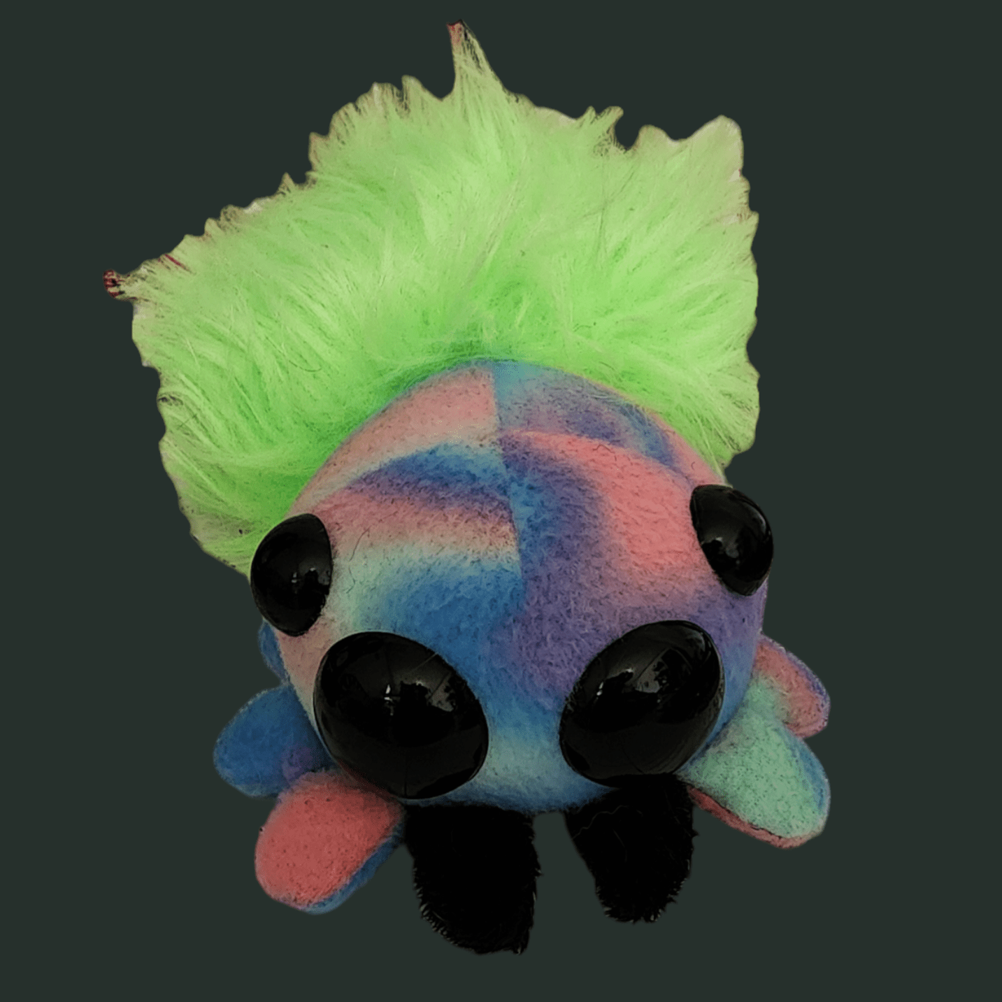 Spooder Plushie - Pastel Swirl & Neon - Venom Doll Plushies