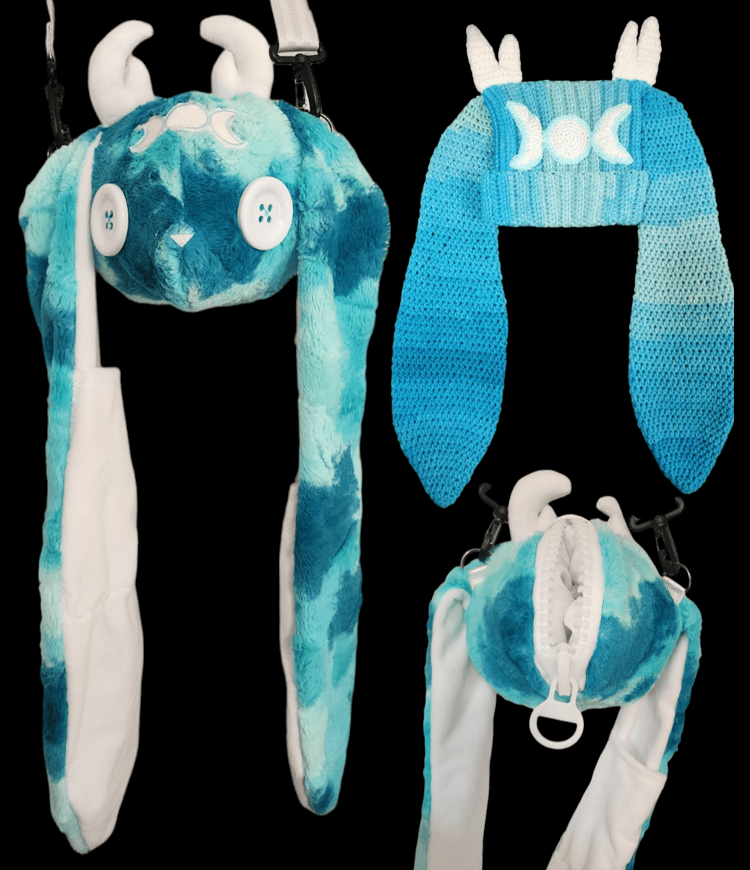 Severed Head Celestial Jackalope Crossbody Bag + Matching hat (Collab ...