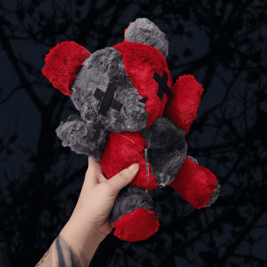 Deady Bear Smoke And Lava Venom Doll Plushies