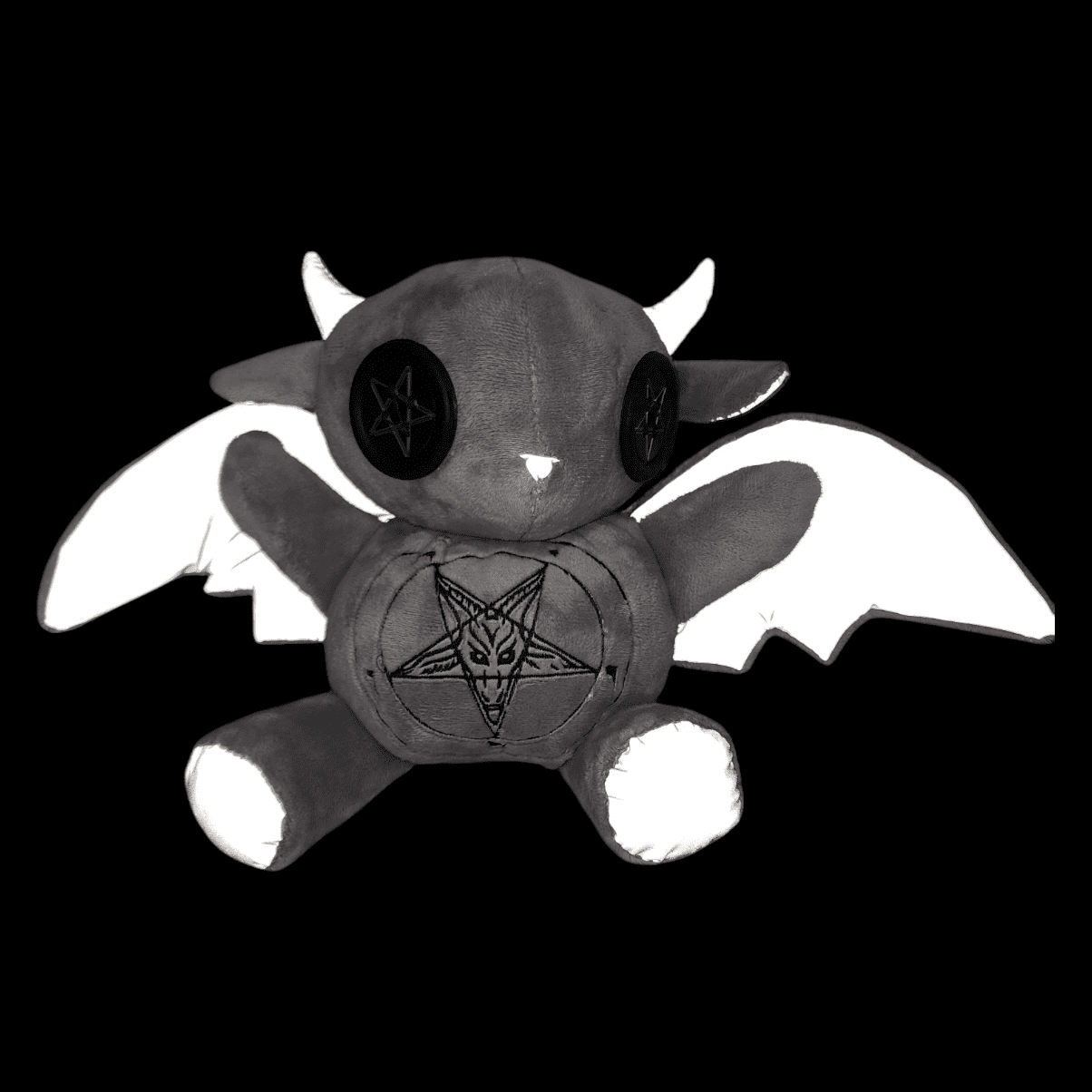 Flash Bang New Years Edition Baby Baphomet - Venom Doll Plushies