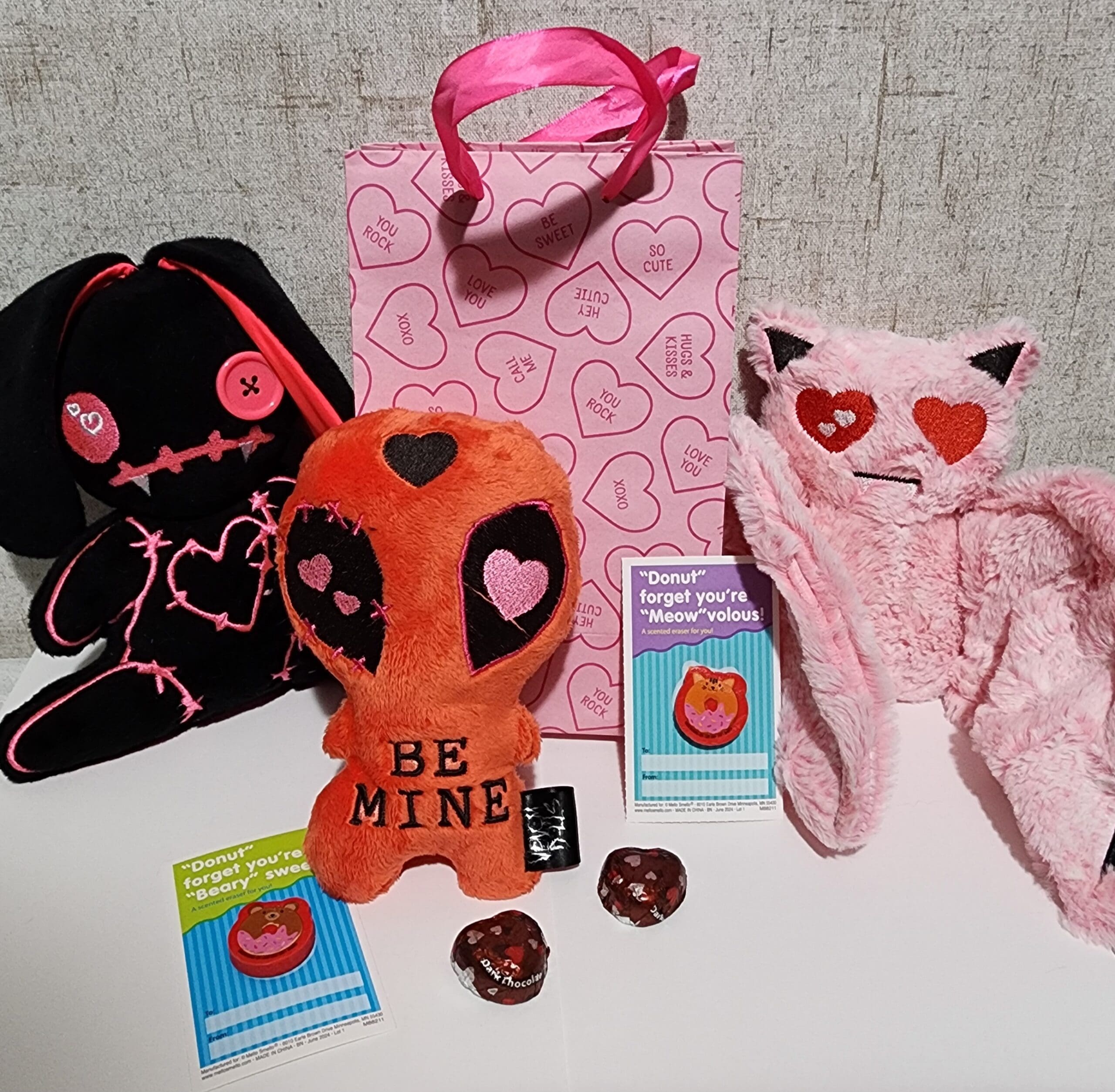 Creepy Cute Plush Valentines Day Mystery Bags!! - Venom Doll Plushies