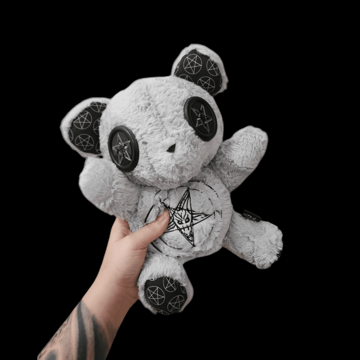 Baphomet Build-a-Bear - Grey - Venom Doll Plushies